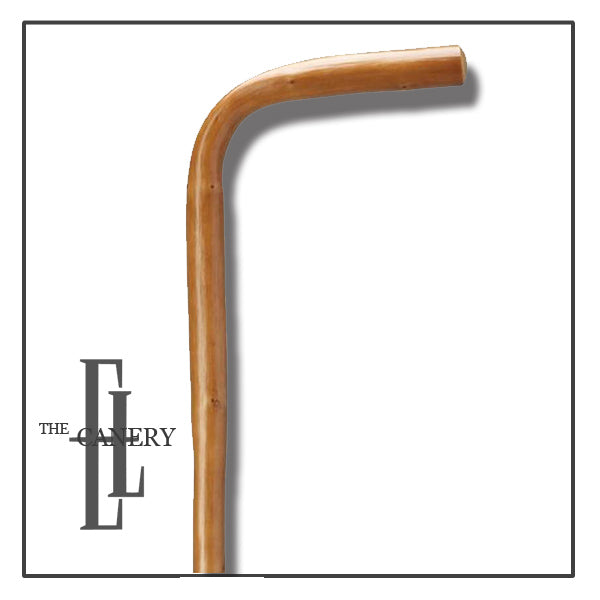 Chestnut Walking Cane with Bent Opera Style Handle – ELDERLUXE