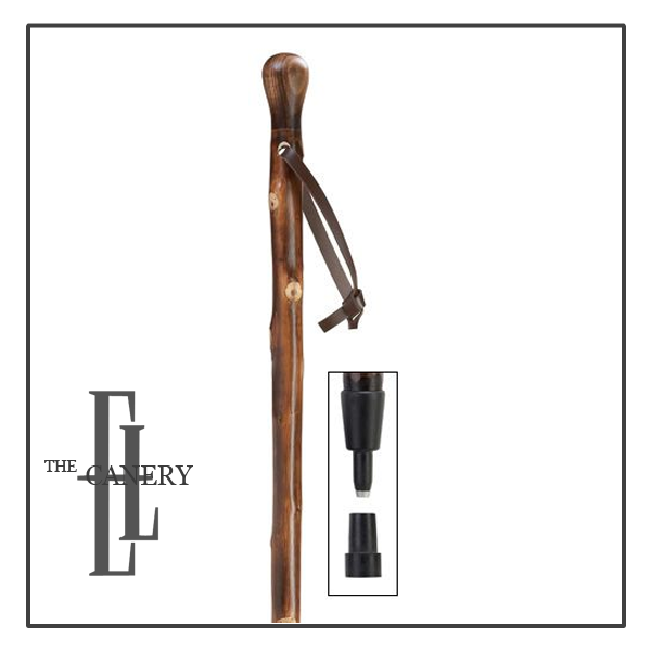 Natural Chestnut Knobstick, Walking Staff – ELDERLUXE