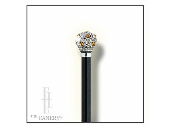 Crown Jewel Swarovski Crystal Walking Stick – ELDERLUXE