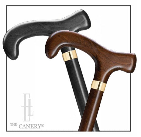 Extra-Length Big and Tall Hercules Wood Walking Cane – ELDERLUXE